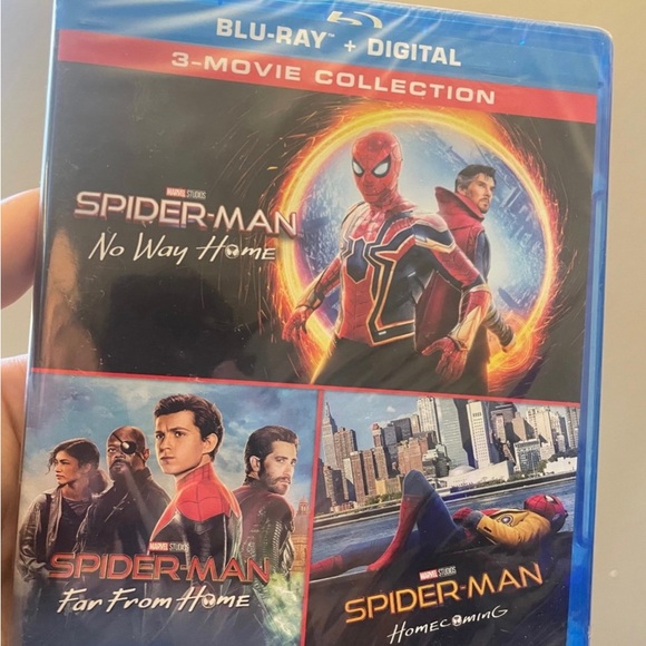 Marvel | Media | Spiderman 3movie Collection Bluraydigital New Sealed ...